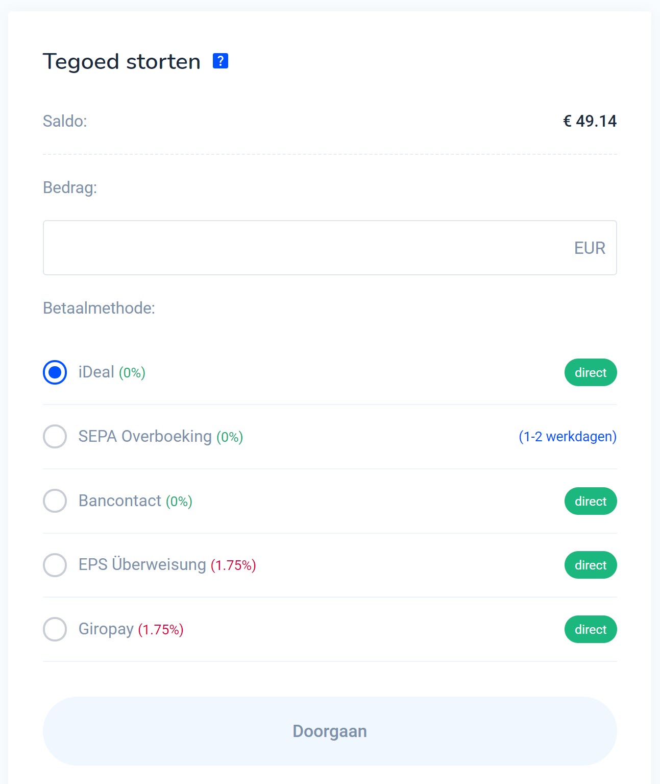 Hoe kan je geld storten bij Bitvavo? – Bitvavoreview.com